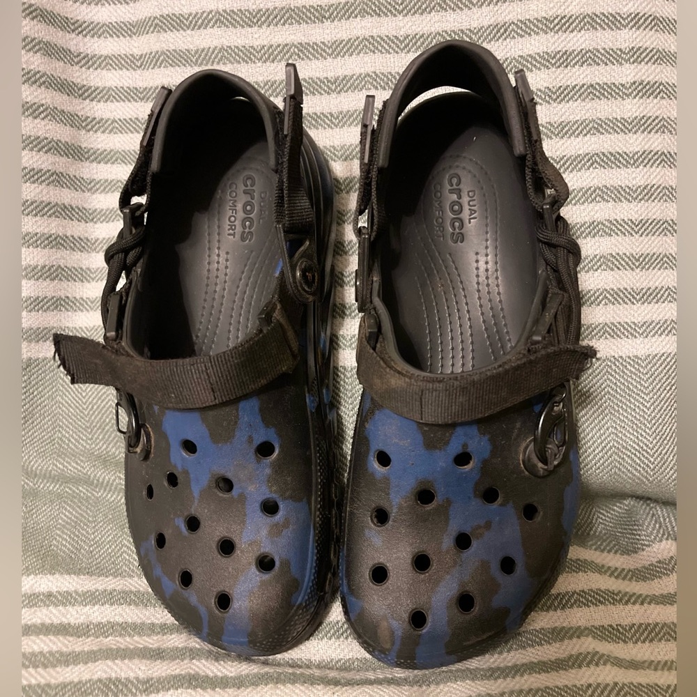 Crocs Post Malone X Duet Max Clog 'Blue Camo Size 9 M… - Gem
